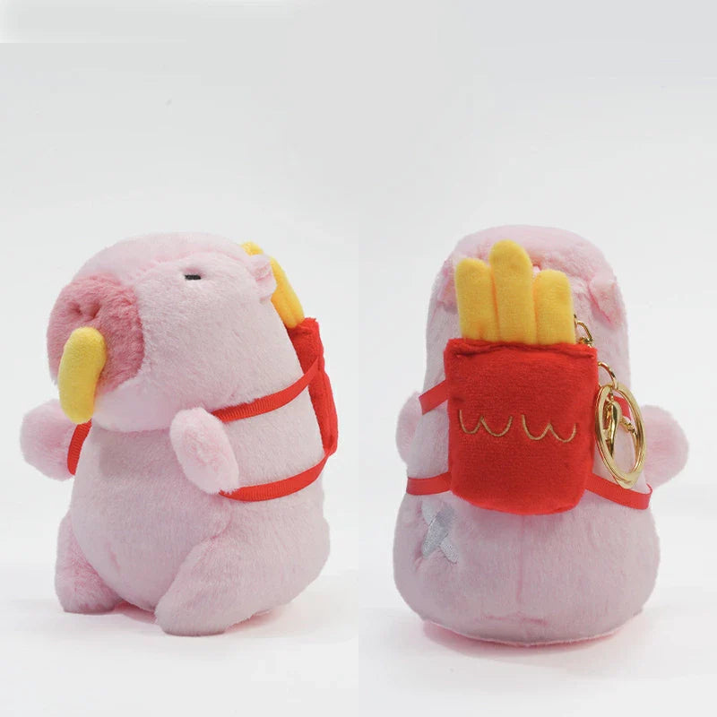 Chubbymaru Lyra Chubbymaru Capybara Plush Keychain Mascot Keychain Cute ...